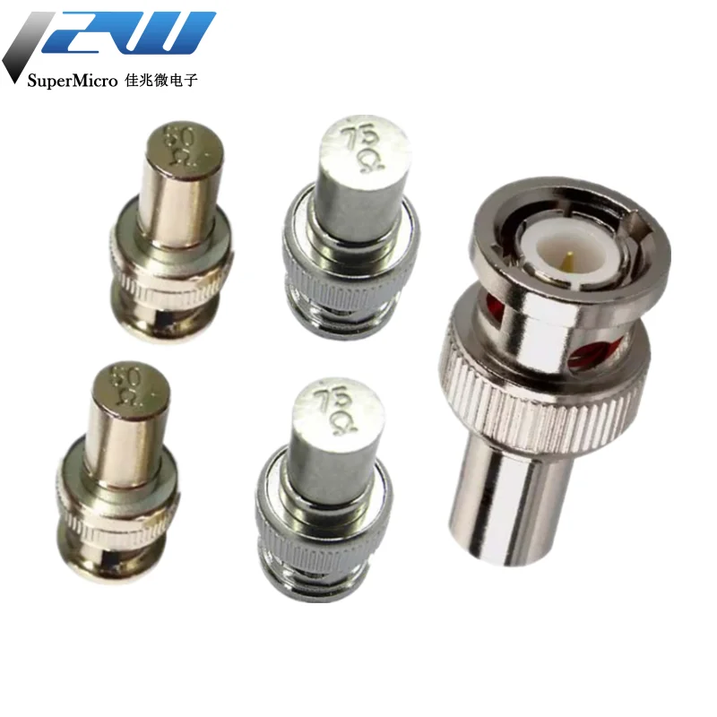 5pcs-lot-50Ohm-75Ohm-BNC-Male-Plug-Termination-Dummy-Load-50-75-Ohm-BNC ...
