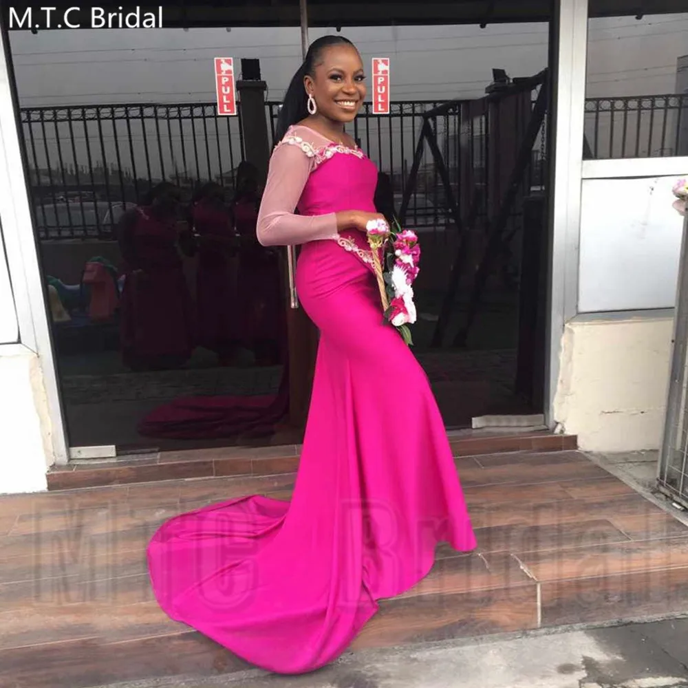 Black And Hot Pink Wedding Dresses