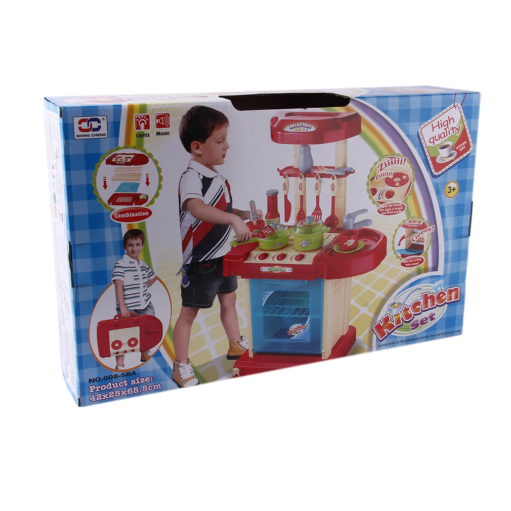 OCDAY игрушки для игрушечной кухни многофункциональная детская игровая ...