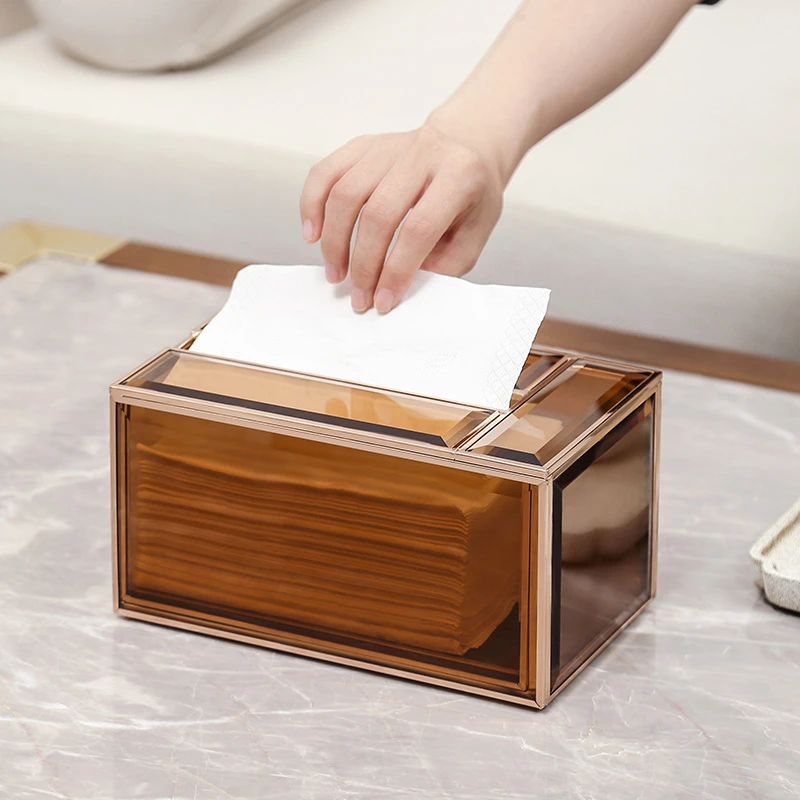 Tissue Box Toilet Paper Holder Storage Home Facial Napkin Organiz 65％以上節約