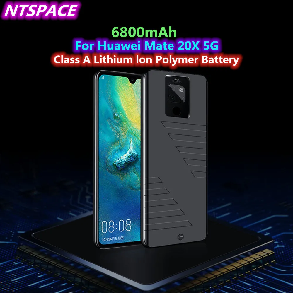 6800mAh Extended Phone Battery Power Case For Huawei Mate 20X 5G Backup Battery Charging Cover ...