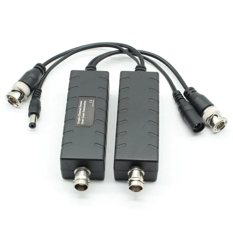 single-channel-power-over-coax-transceiver-BNC-video-DC-power-adapter ...