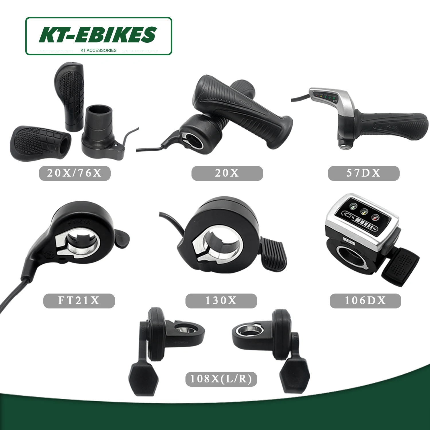 Electric Bicycle Thumb Throttle ebike Whole Throttle Half Twist ...