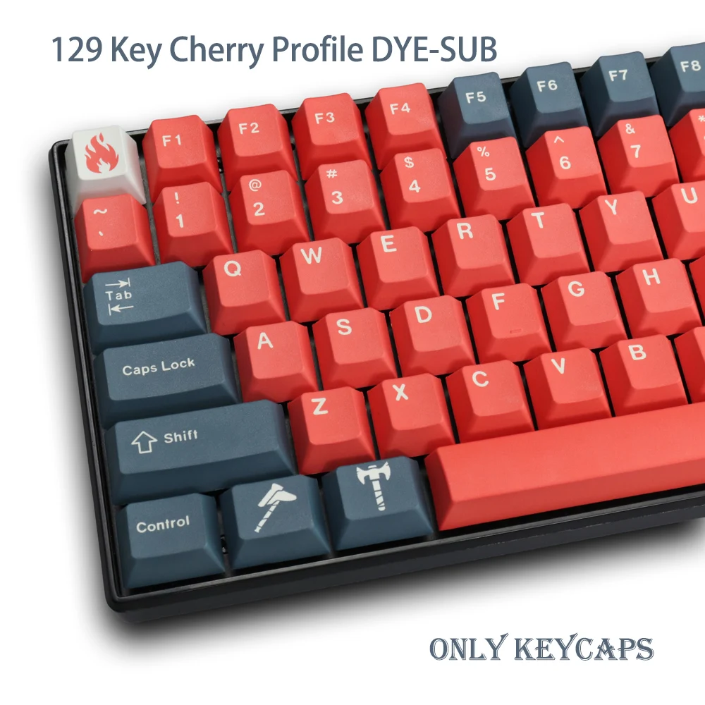 1 Set Gmk Reforged Clone Keycaps Pbt Dye-sub Cherry Profile Keycap For ...