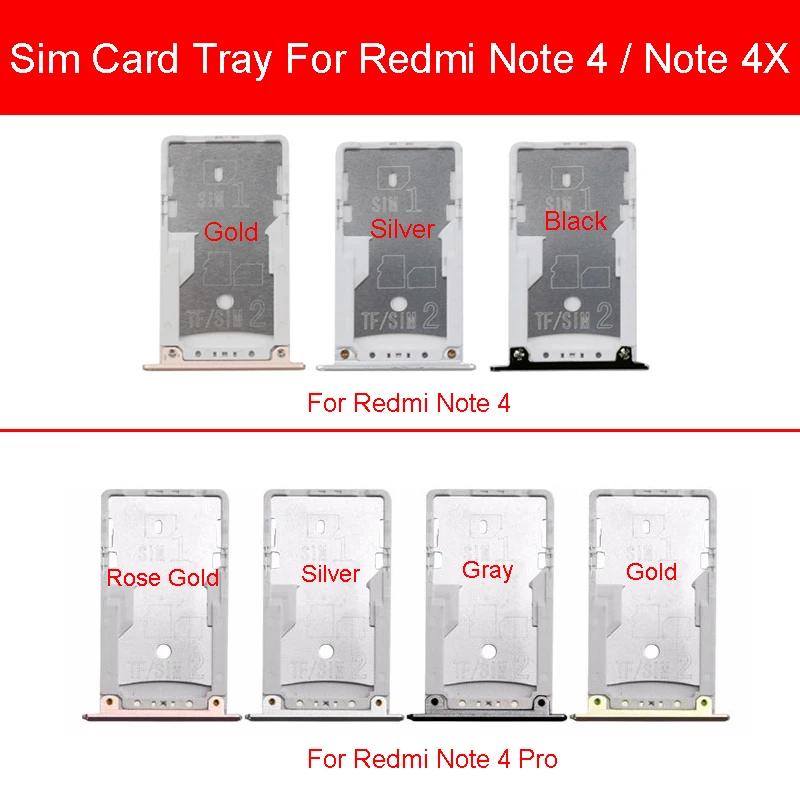 Colorful-Sim-Card-Tray-For-Xiaomi-4-4X-Sim-Card-Adapter-Holder-Slot ...