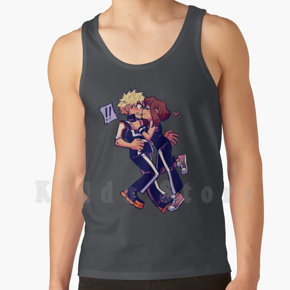 Kacchako Kiss Tank Tops Vest 100% Cotton Katsuki Bakugou Bakugou ...