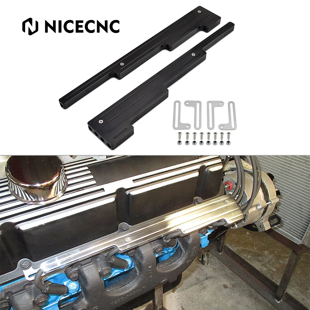NICECNC-Spark-Plug-Ignition-Wire-Looms-Holder-Aluminum-Kits-Fits-Up-to ...