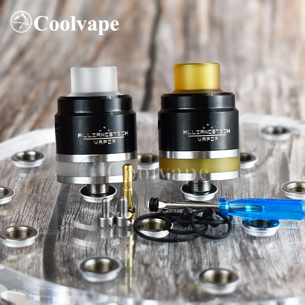 coolvape-Flave-RDTA-2ml-24mm-Single-coil-deck-airflow-Adjustable-rta ...