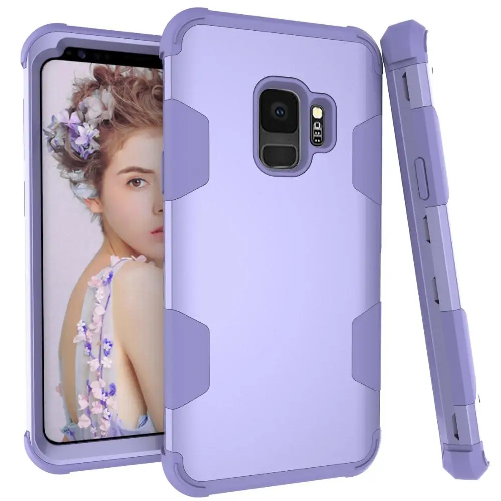 Lujosa funda de teléfono híbrida duradera para Samsung Galaxy S10, S9, S8 Plus, S10E, resistente ...