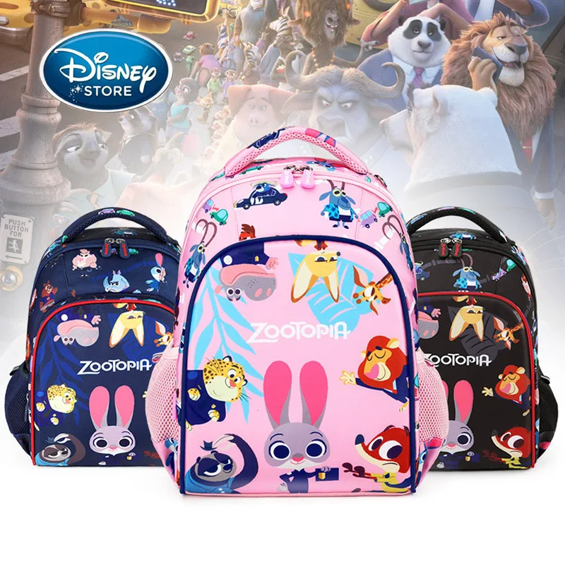 Disney Zootopia Children's Schoolbag 6-12 Year Old Boys Girls ...