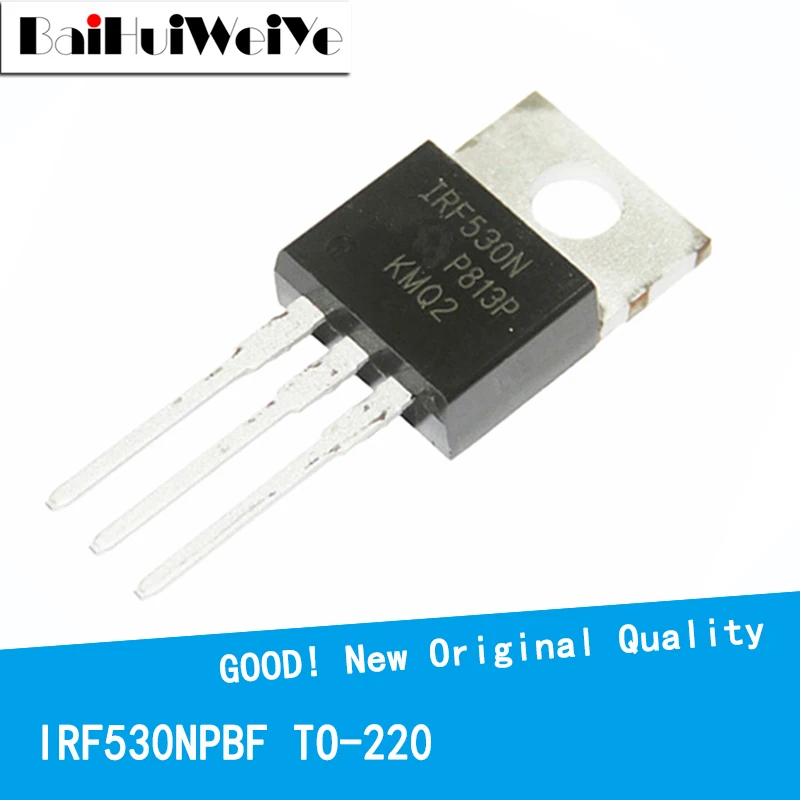 10PCS-IRF530NPBF-IRF530N-IRF530-17A-100V-TO220-New-and-Original-IC ...