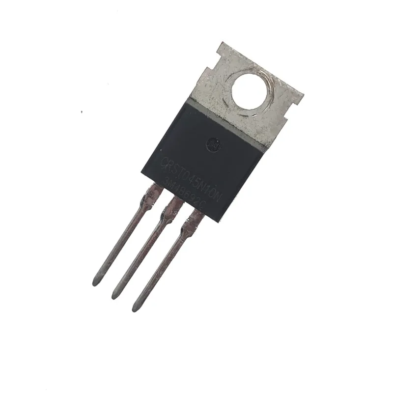 10 piezas CRST045N10N TO 220 CRST045N10NP 045N10N 100V 12A TO220 MOS efecto de campo nuevo ...