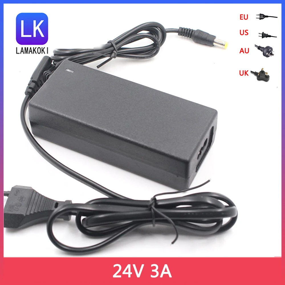 AC-100V-240V-DC-24V-3A-Converter-Adapter-24-Volt-3000mA-Power-Supply ...