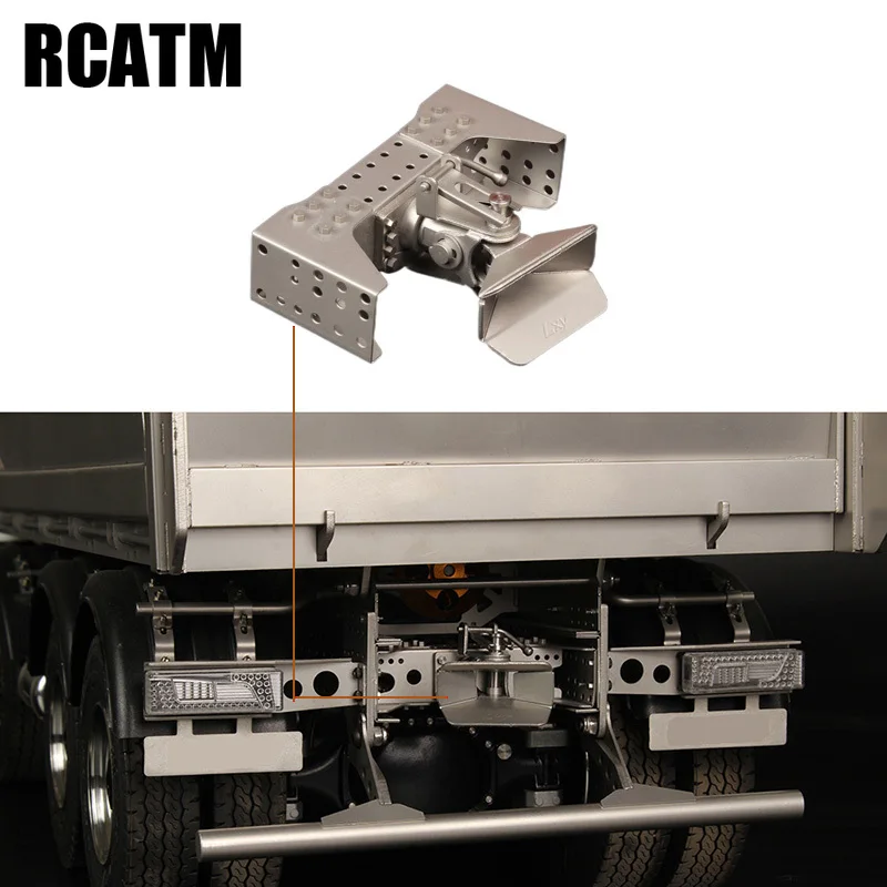 Metal-Tail-Beam-Tow-Hook-For-1-14-Tamiya-RC-Truck-Car-Tipper-Scania ...