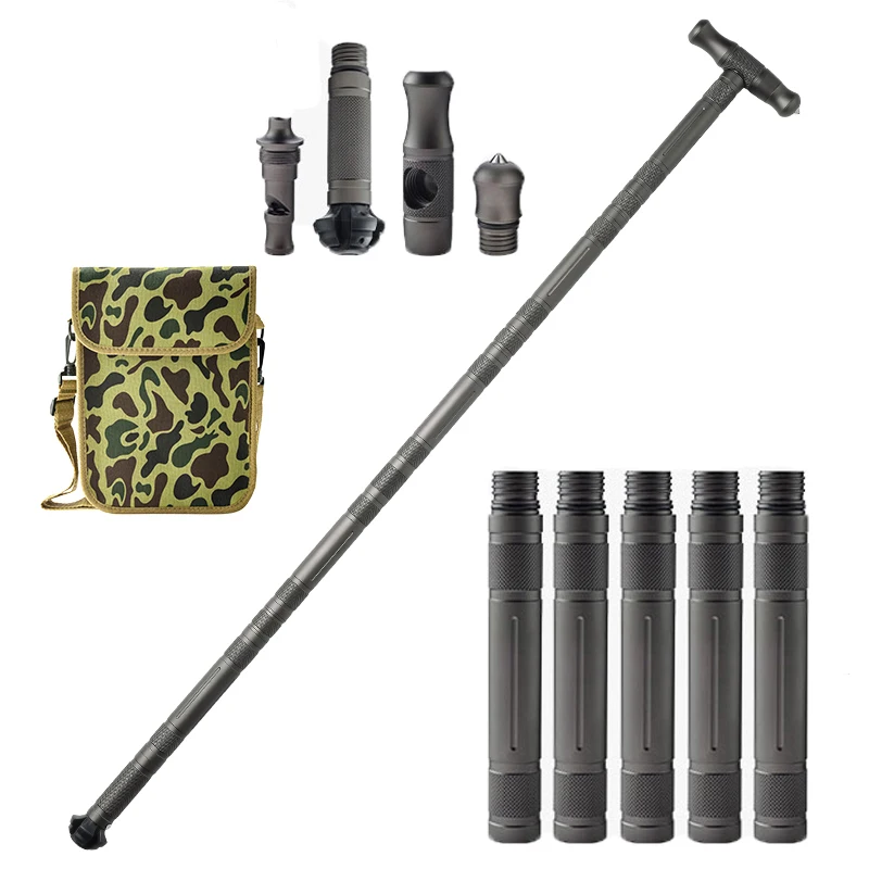 High Quality Creative Diy Outdoor Camping Stick Hiking Multi-functional ...