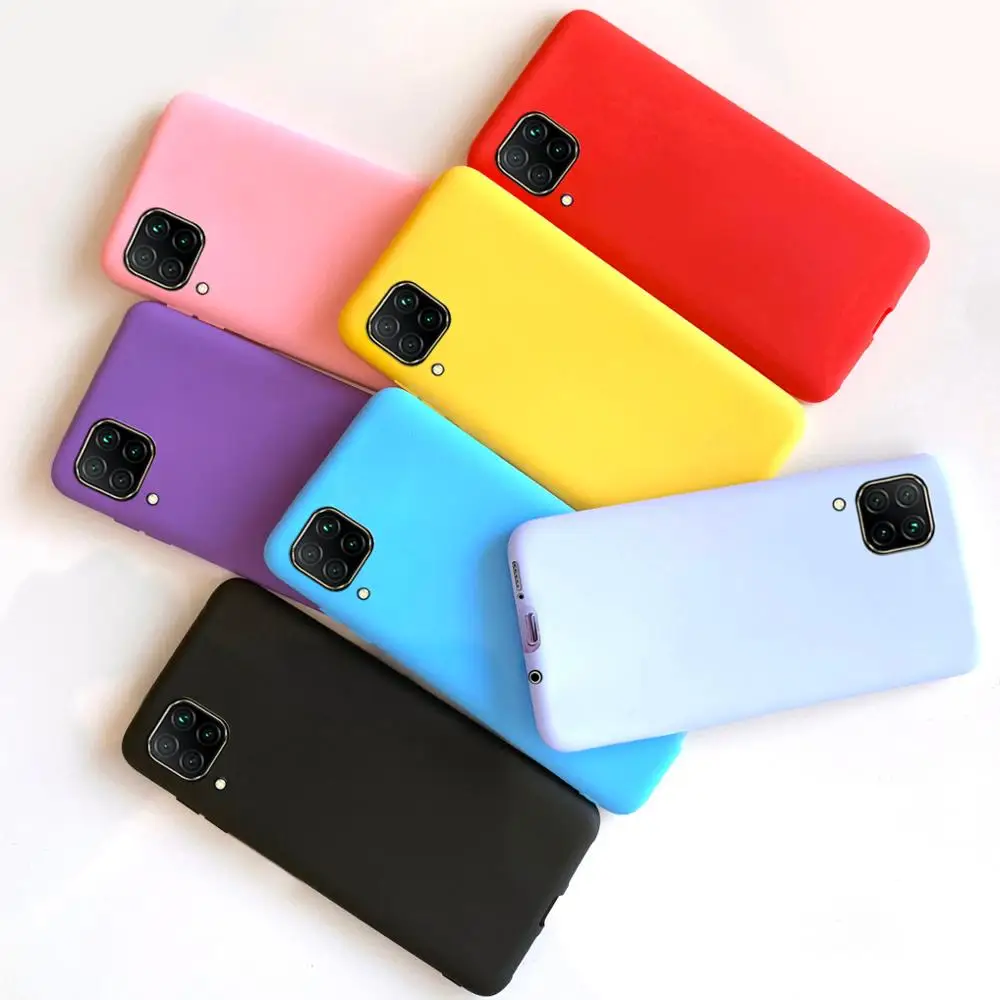 Case-for-Huawei-P40-Lite-Nova-6-SE-7i-Case-Shockproof-Bumper-Matte-TPU ...