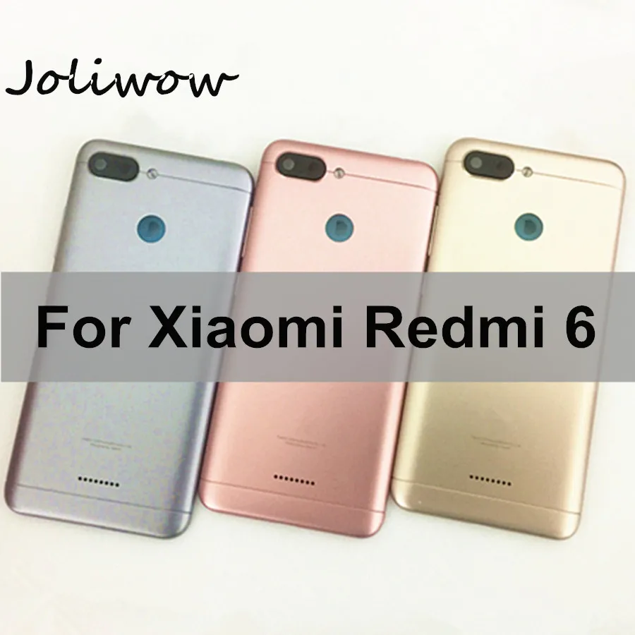 Battery Back Cover For Redmi 6 Battery Cover Back Case For Xiaomi Redmi ...