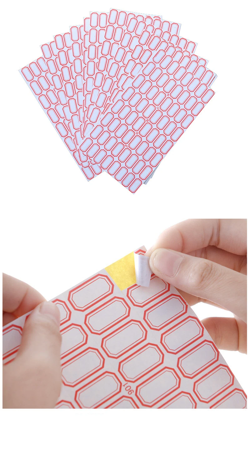 Blank Label Border
