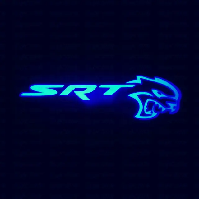 SRT HELLCAT ILLUMINATED LOGO, 60% OFF