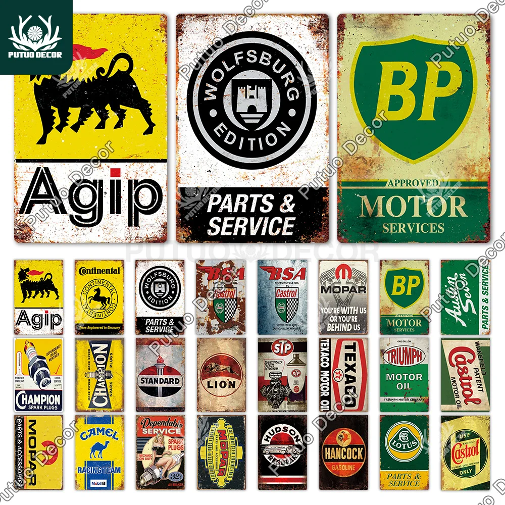 Plaque-Metal-Vintage-Tin-Sign-Metal-Signs-Decorative-Plaque-Retro ...