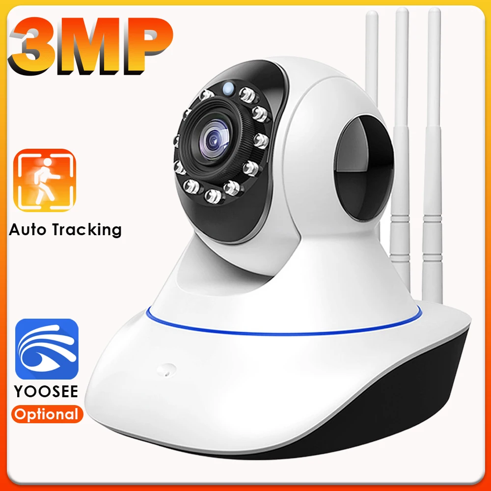 Yoosee Option Mini IP Camera WiFi 3MP Home Security Camera Indoor Baby ...