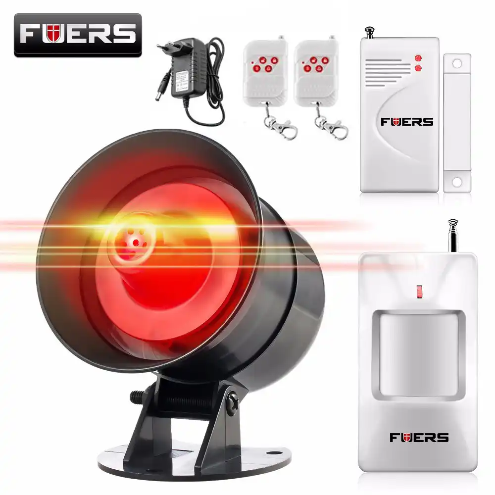 Fuers Alarm System Siren Speaker Loudly Sound Home Alarm System ...
