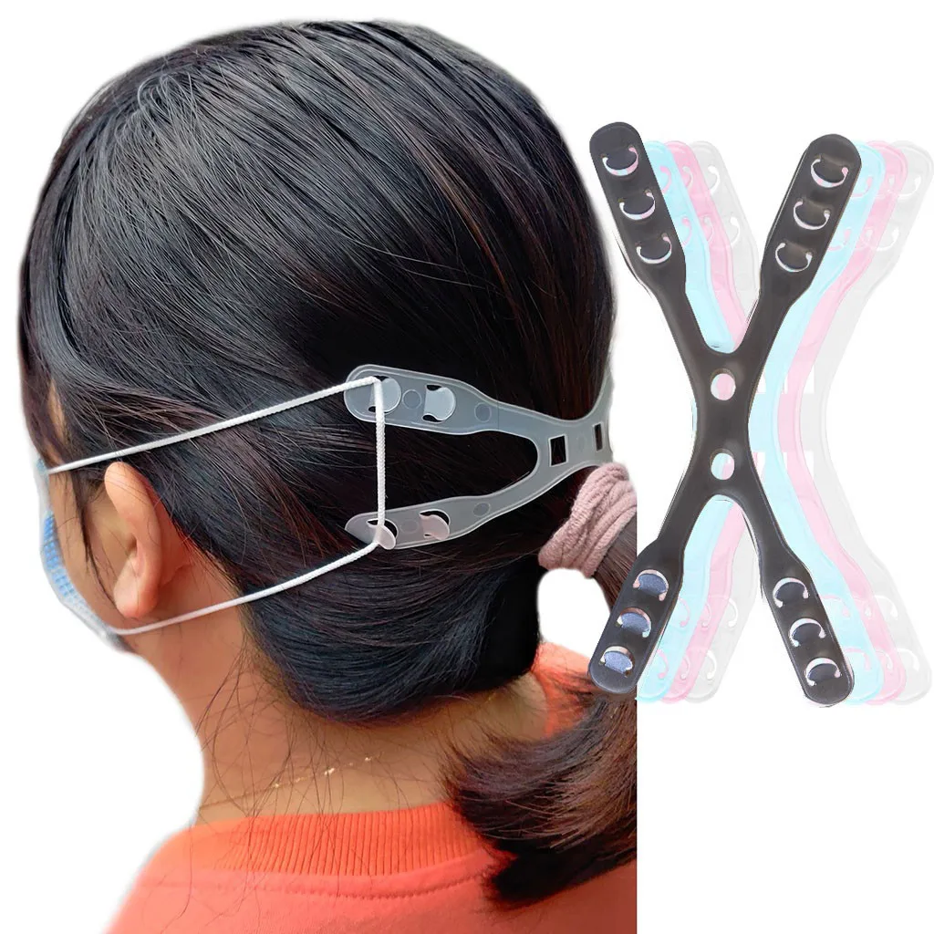 Unisex Mask Holder Mask Extender Strap Adjustable Elastic Cord Mouth ...