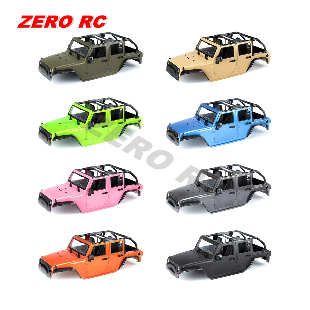 ROCK-Crawler-1-10-JEEP-WRANGLER-RUBICON-WITHOUT-ROOF-Wheelbase-313mm ...