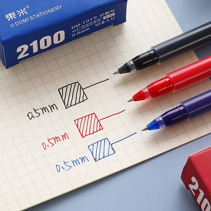 Gel Pen Can Write Students with Large capacity Signature Carbon Ink 0 ...