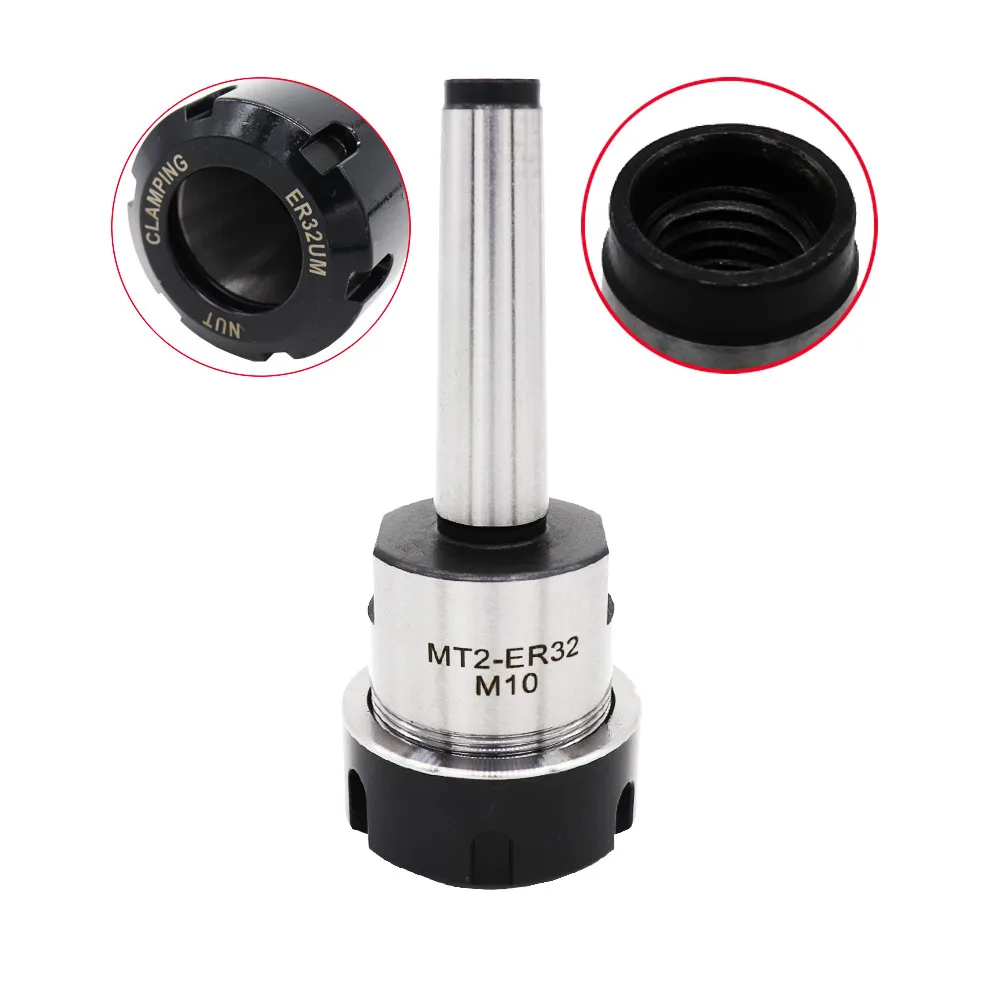 1PCS-CNC-Machine-Tool-holder-MT2-ER32-M10-collet-chuck-Morse-taper-Tool ...