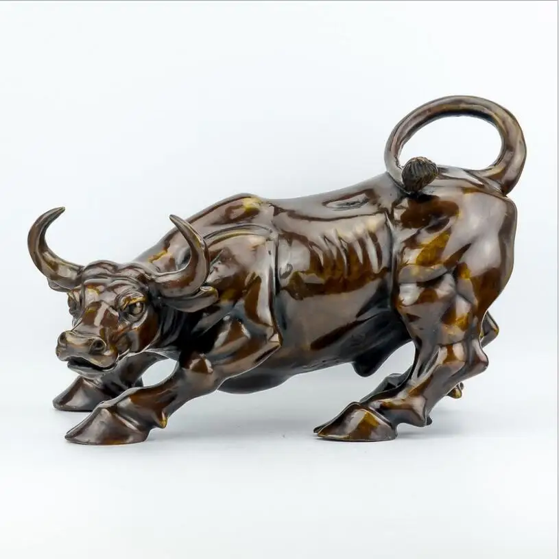 Pure-copper-cattle-stocks-office-furnishings-mascots-antique-offices ...