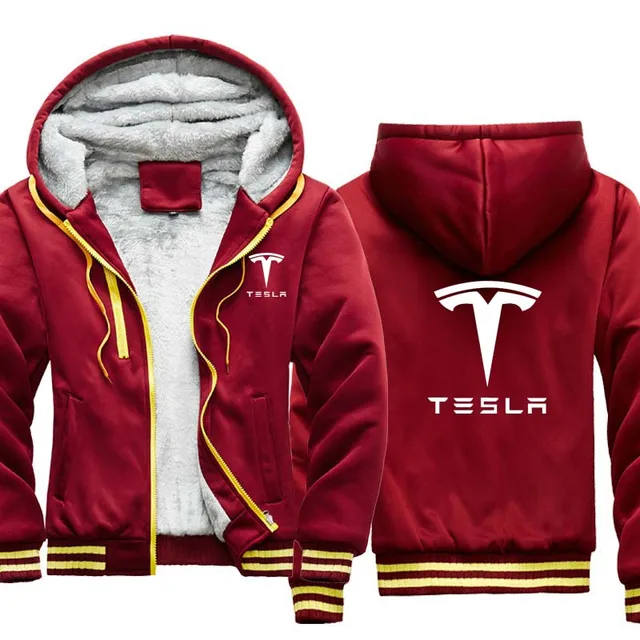 Tesla Fashion Warm Fleece Wool Jacket - Tesla League