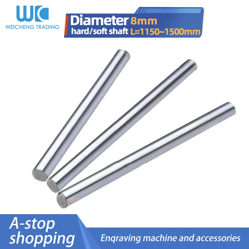 linear shaft CNC Diameter 8mm 1050mm 1100mm 1150mm 1200mm 1250mm 1300mm ...