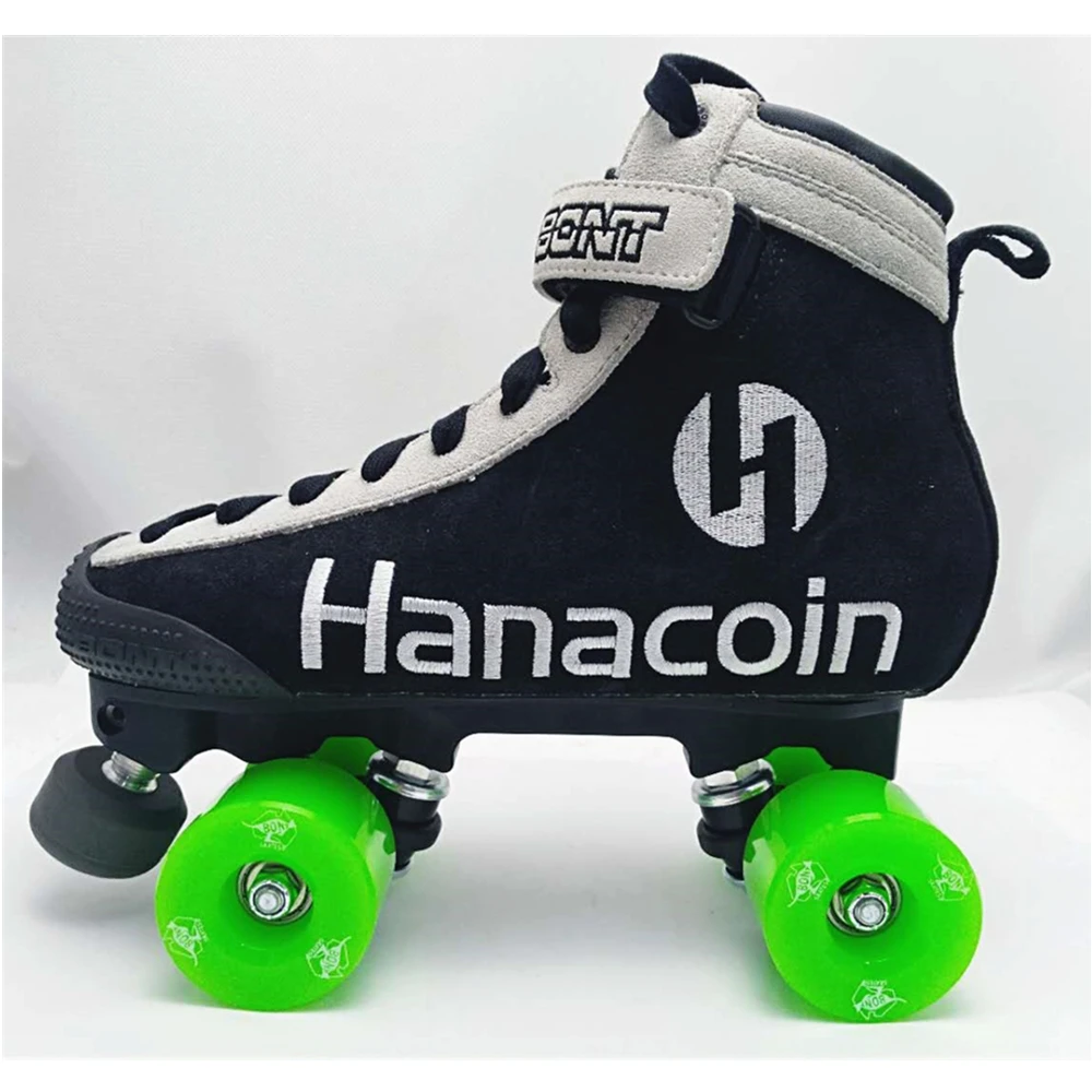 Bont Parkstar Hanacion Roller Skate Black White Quad Skate Skate Boots ...