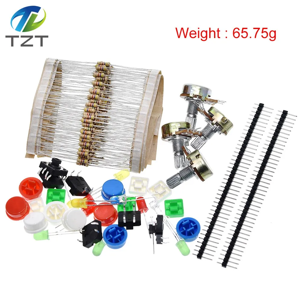 【KAMDSS015】1 sets Handy Portable Resistor Kit for Arduino Starter Kit ...