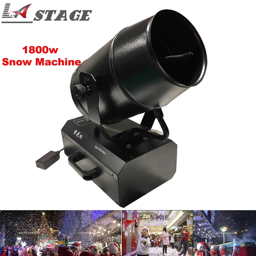 Remote Control Moving Head 1800w Snow Machine Christmas Party DJ Club ...
