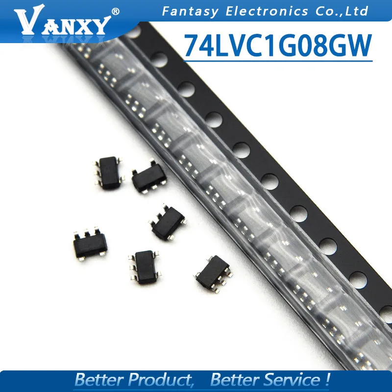 10pcs 74LVC1G08GW VE SOT-353 74LVC1G08 SOT353 74LVC1G08G SOT