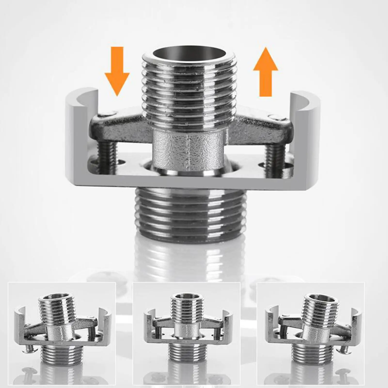 18mm-24mm-Adjustable-Wall-Mounted-Faucet-Copper-Shower-Head-Connector ...