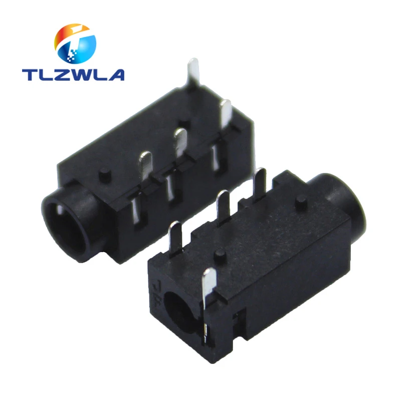 10PCS DIP PJ320A 3.5MM Headphone Audio Socket PJ 320A PJ320 PJ 320 4 ...