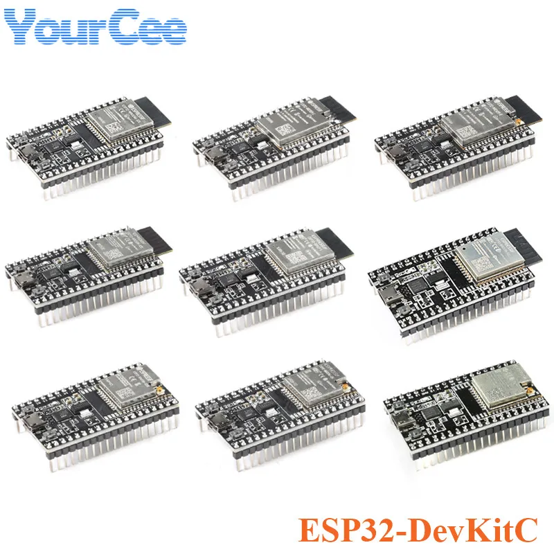 Module De Carte De Développement Esp32 Esp32-devkitc 32u 32d Vie Ve 32ue 32e, Module Sans Fil ...