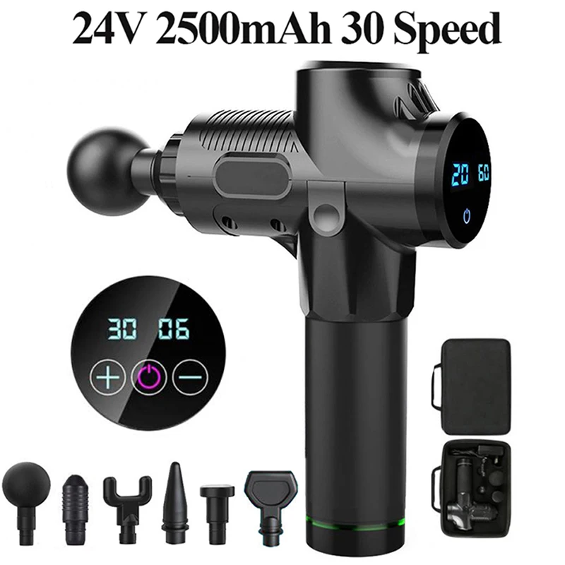 Electric Body Muscles Massage Gun - Gym Accessories, Health & Fitness ...