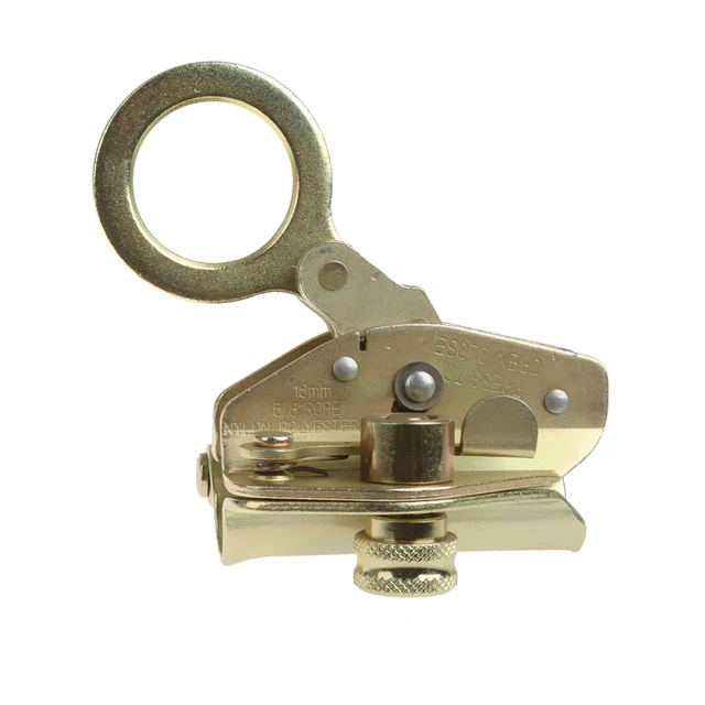 15KN Rock Climbing Ascender Rope Grab Ultralight Fall Protection Belay ...