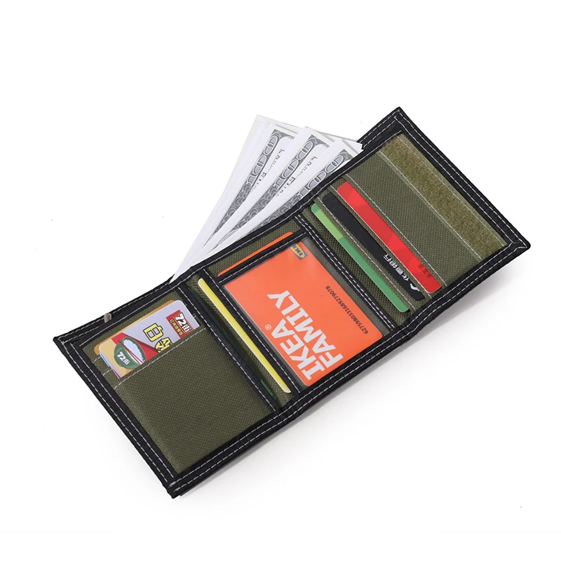 Trifold Wallet Velcro Closure