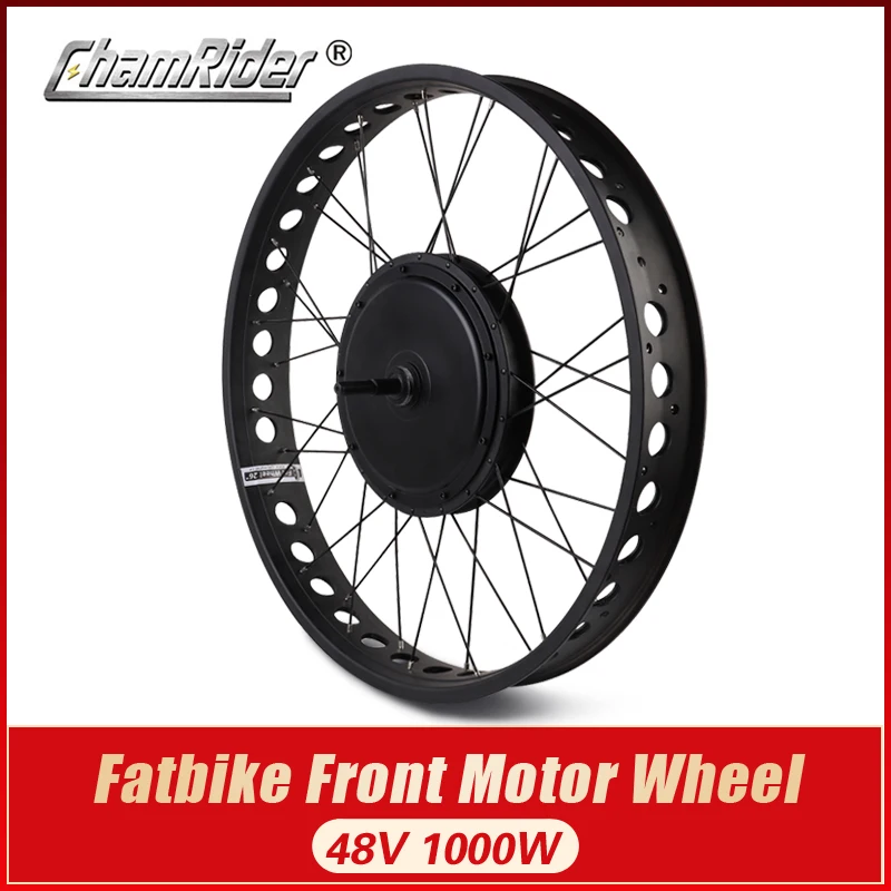 Front Wheel Direct Drive motor 20" 26" MXUS XF40 48V 1000W Fat bike e ...