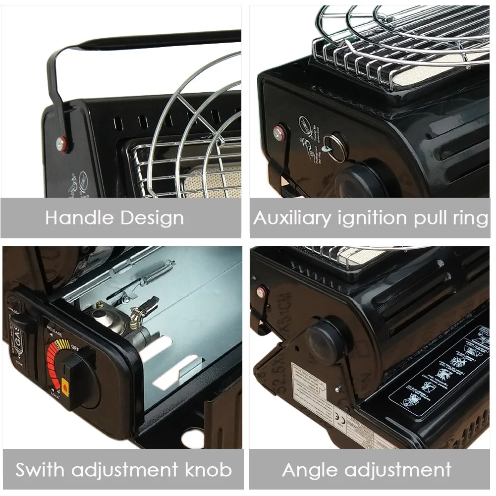 Portable Gas Heater With Function Of Heating And Cooking Food ...