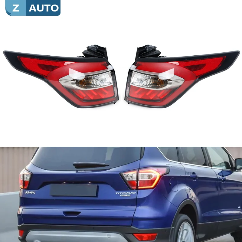 new-taillight-For-Ford-Kuga-2017-2018-2019-LED-Tail-Lights-Car-Styling ...