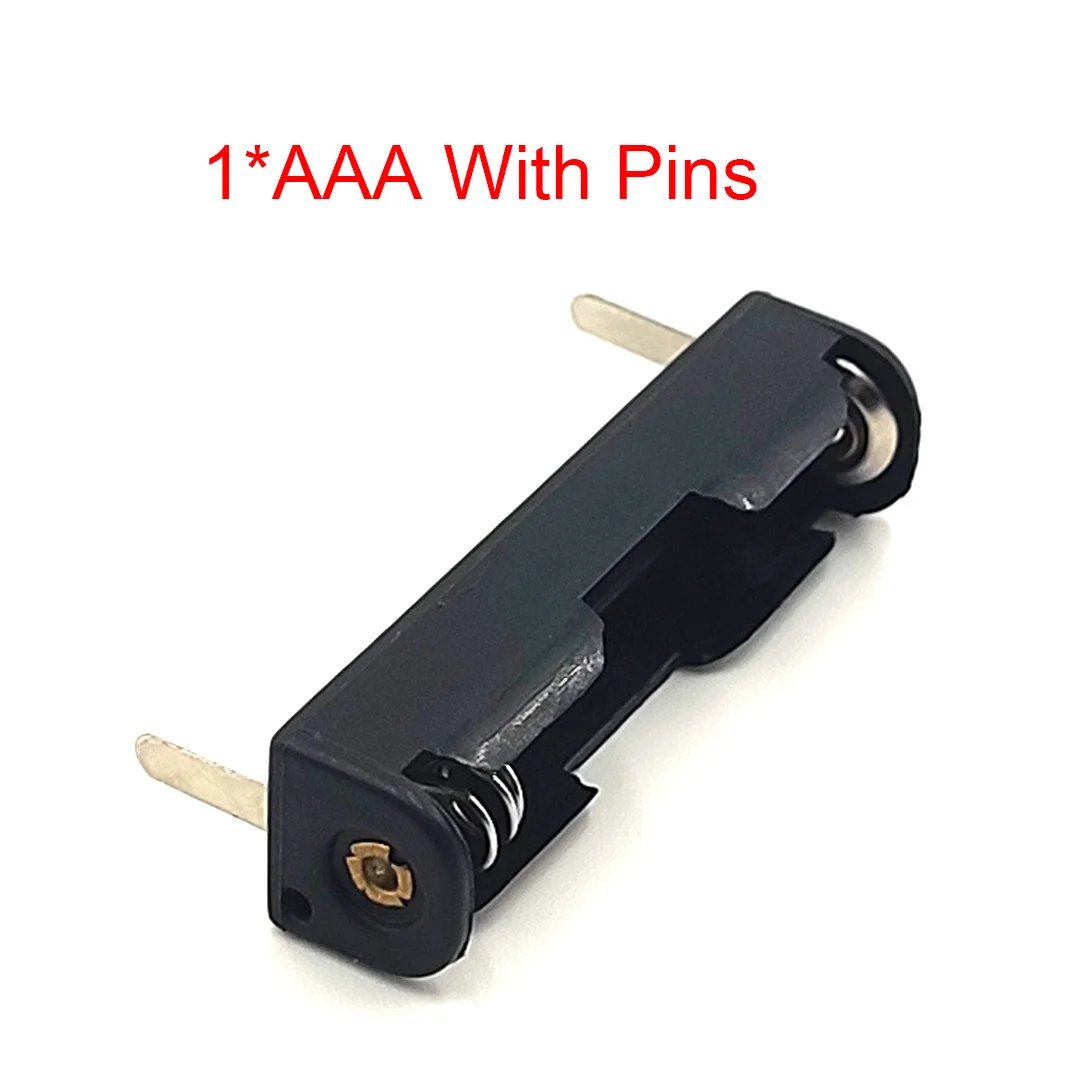 1*AAA Battery Holder With Pin SMD Battery Case Battery Compartment ...