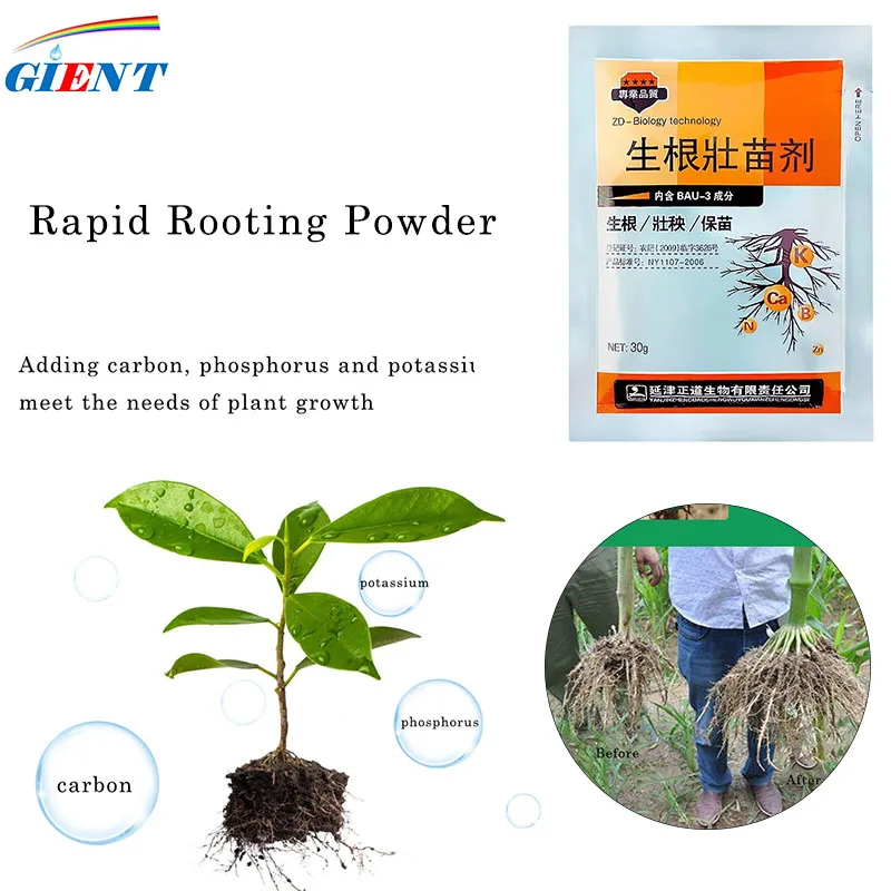 Rapid Rooting Powder Water Soluble Strong Rooting Growth Hormone Root ...