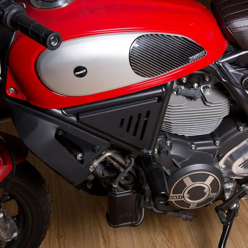 1 Pair Motorcycle Side Panel Fairing Battery Cover Frame Guard ...