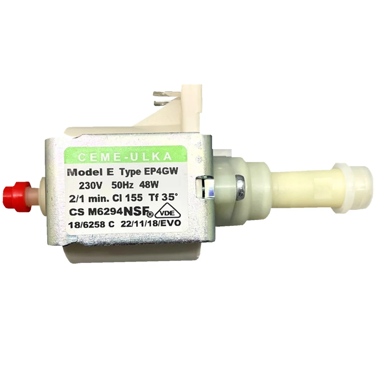 Brand new authentic CEME-ULKA Italy EP4GW electromagnetic pump 230V 48 ...